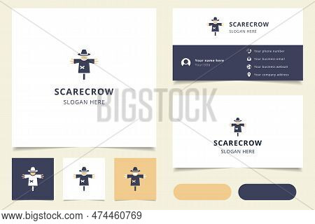 Scarecrow Logo Design Vector & Photo (Free Trial) | Bigstock