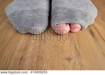Wearing Worn Out Socks Image & Photo (Free Trial) | Bigstock