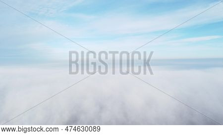 Sky Clouds Fog. Aerial Image & Photo (Free Trial) | Bigstock