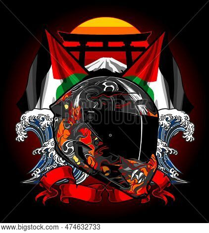 Full Face Helmet Vector & Photo (Free Trial) | Bigstock