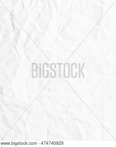 Crumpled Lined Paper Image & Photo (Free Trial) | Bigstock