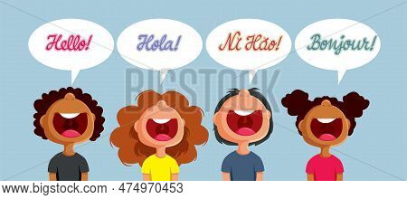 Children Saluting Vector & Photo (Free Trial) | Bigstock