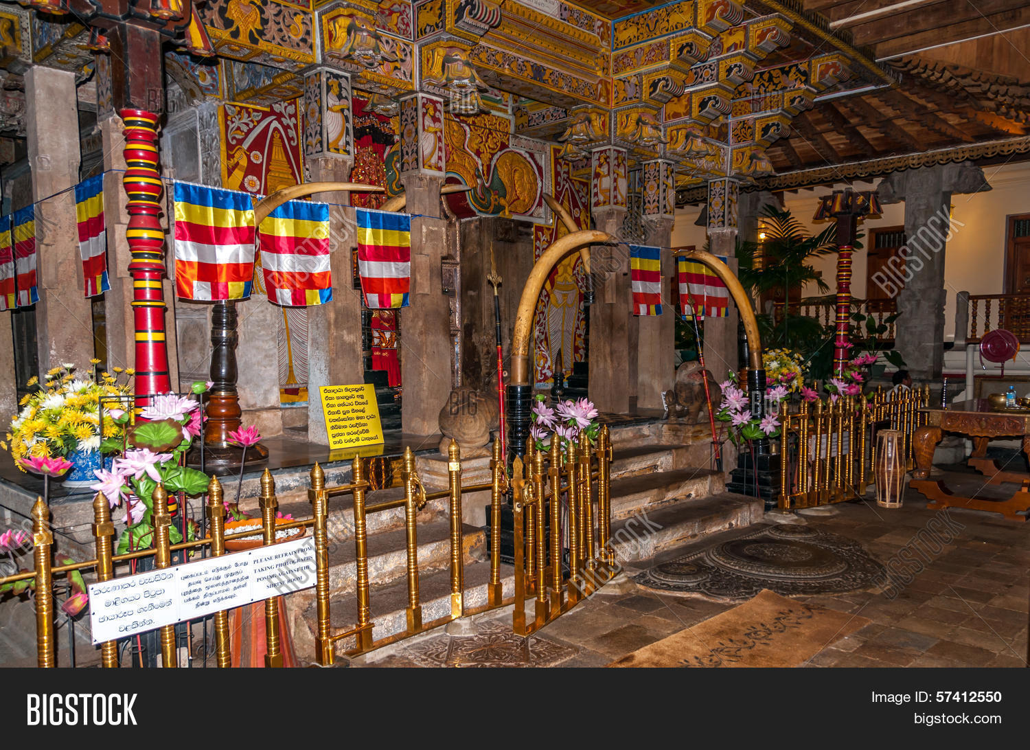 Inside Kandy Temple Image & Photo (Free Trial) | Bigstock