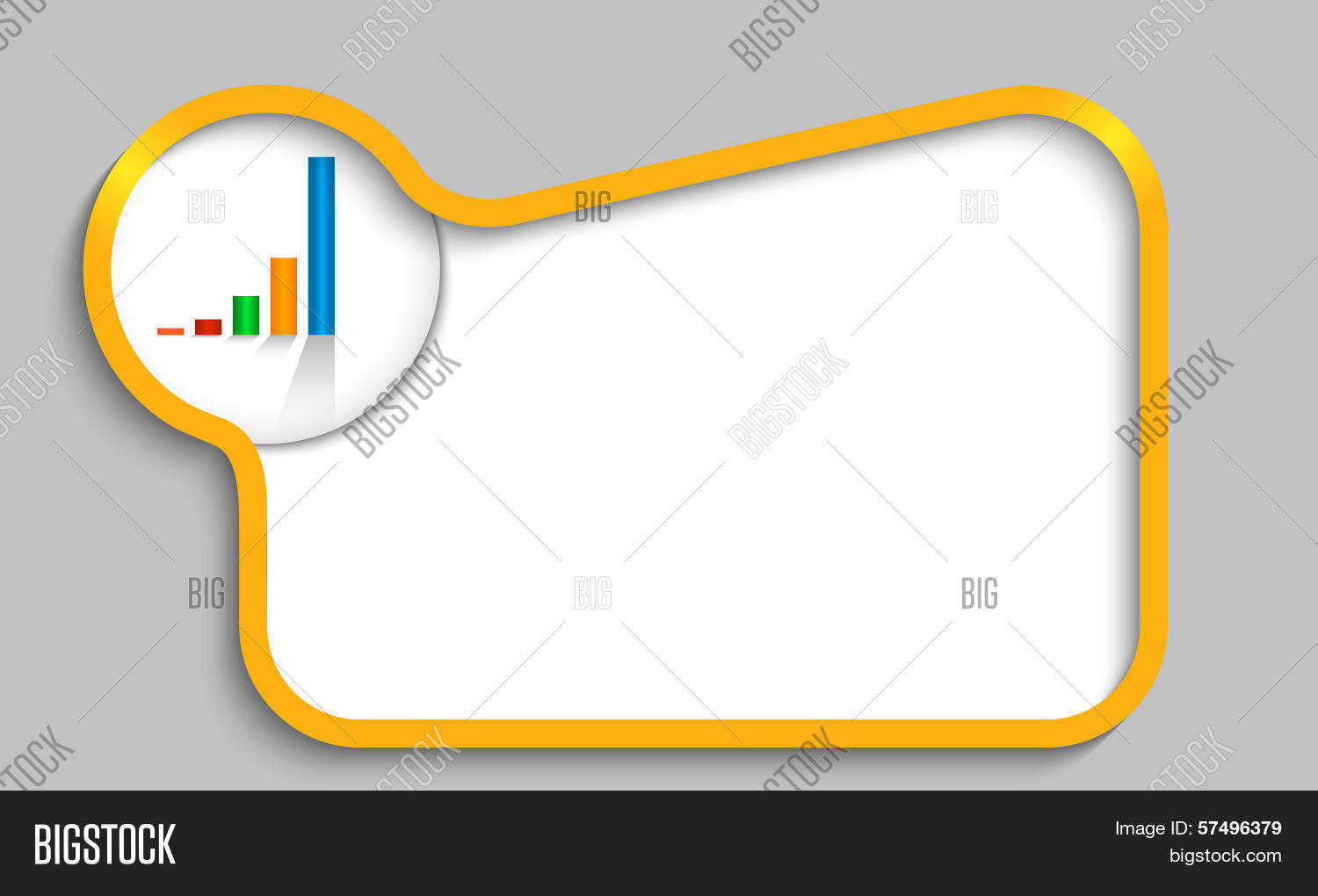 Yellow Text Box Graph Vector & Photo (Free Trial) | Bigstock