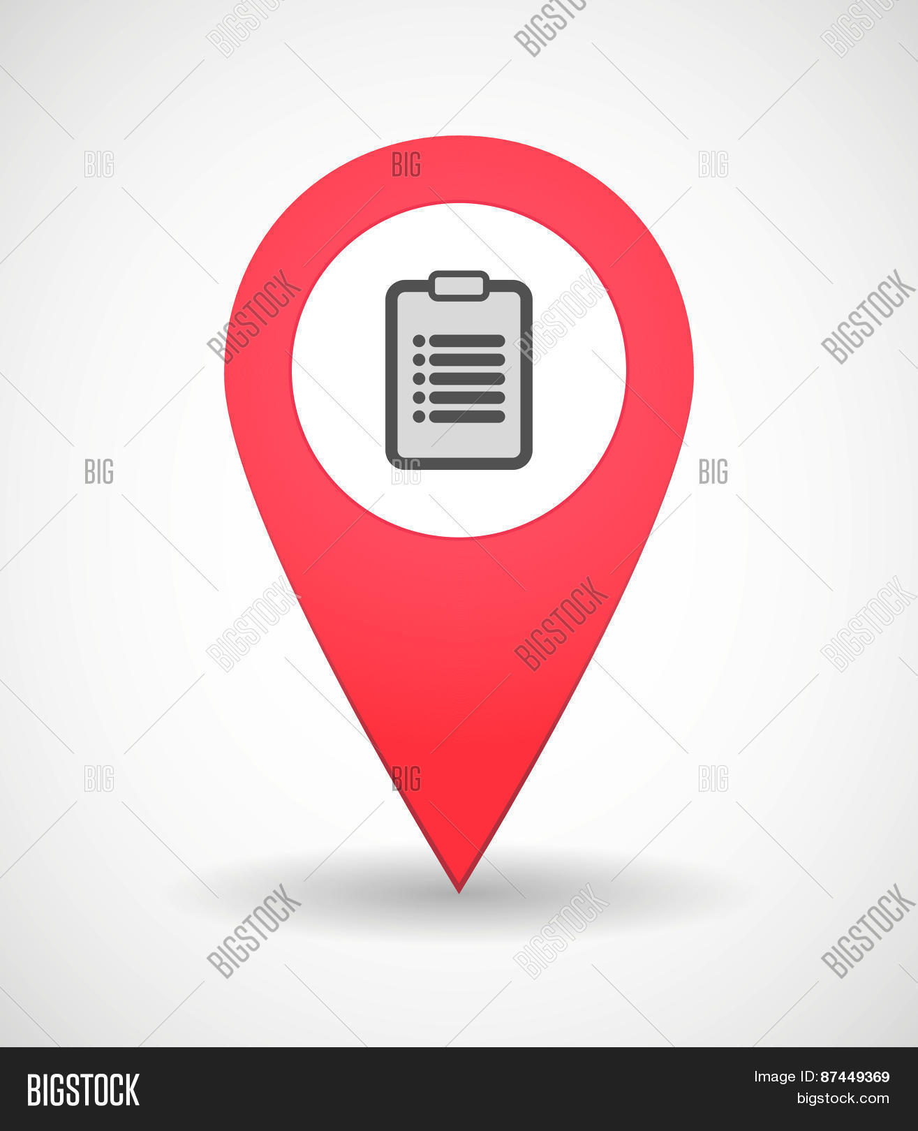Map Mark Icon Inform Vector & Photo (Free Trial) | Bigstock
