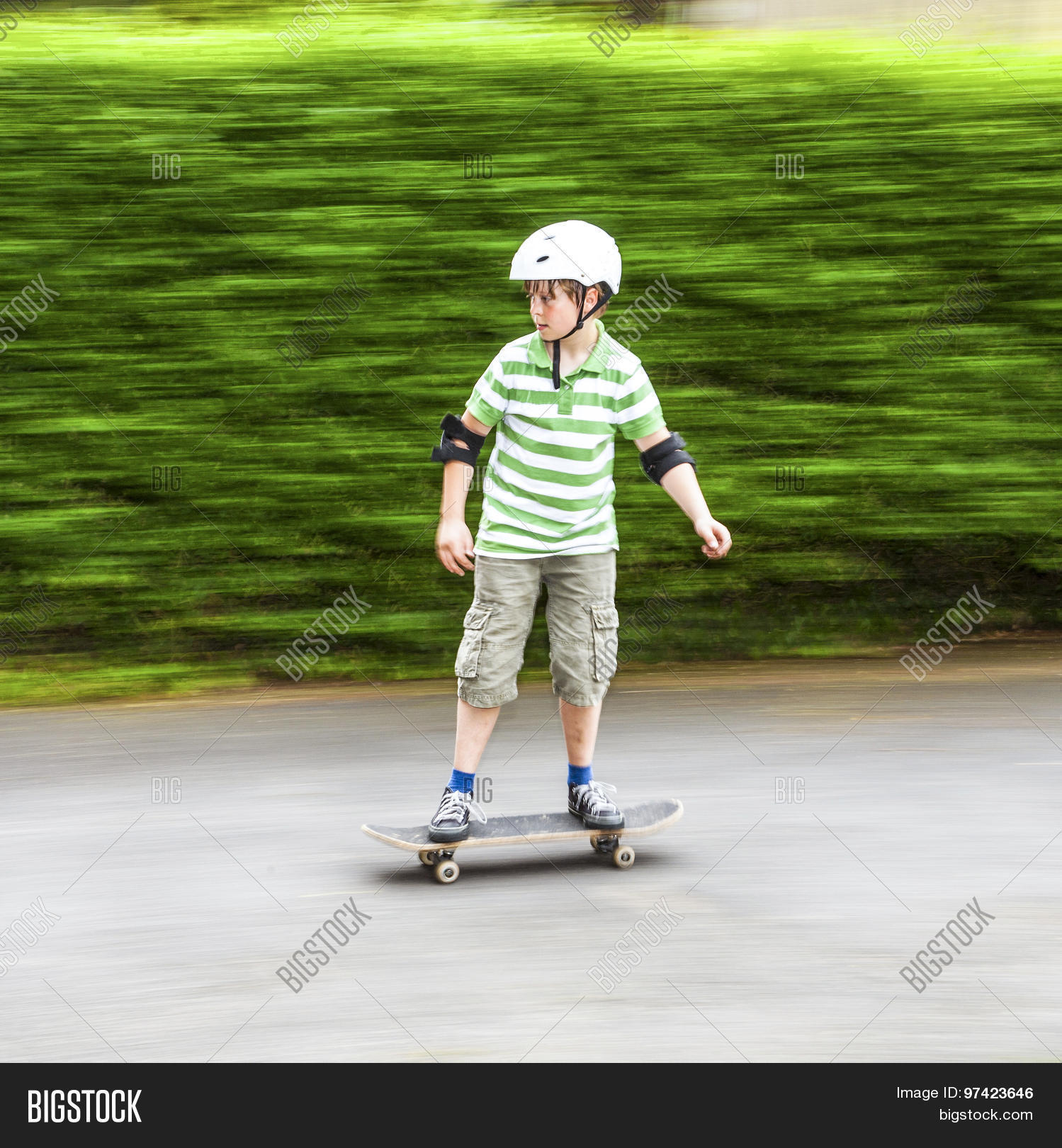 Boy Skating Speed Image & Photo (Free Trial) | Bigstock