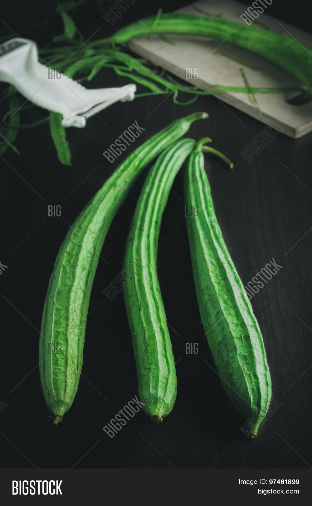 Angled Gourd Image & Photo (Free Trial) | Bigstock