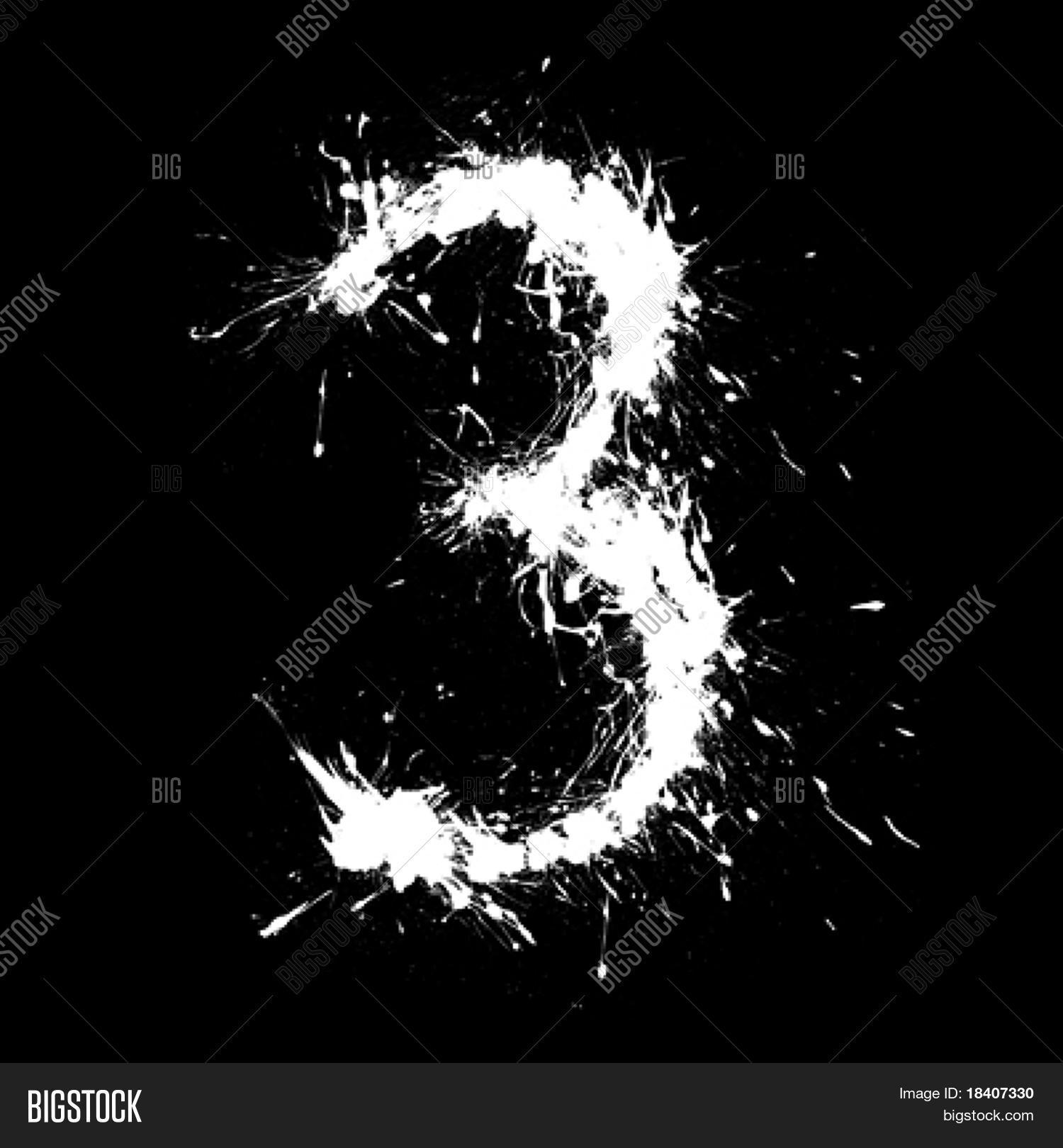 Abstract Number 3; Vector & Photo (Free Trial) | Bigstock