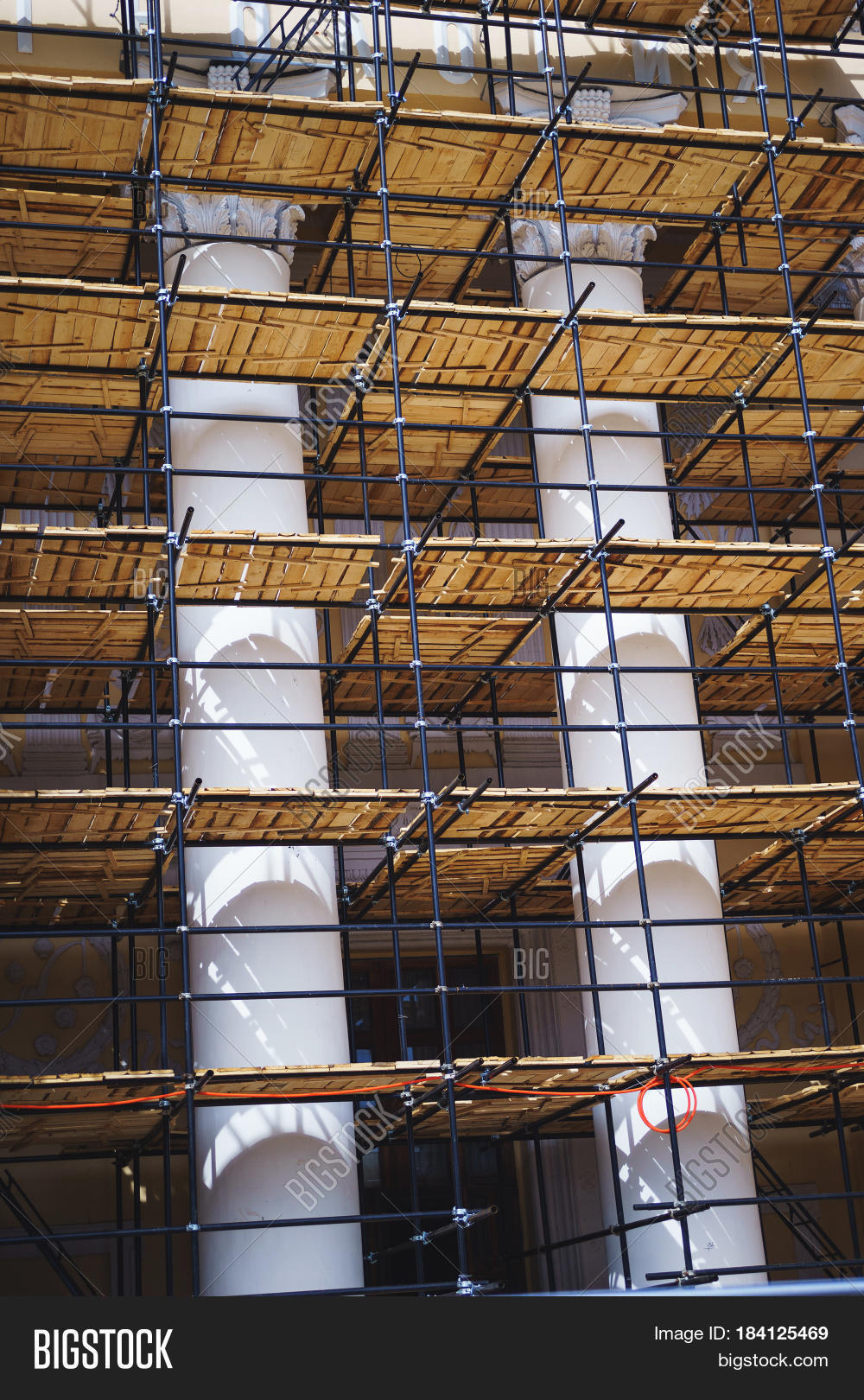 Metal Scaffolding Image & Photo (Free Trial) | Bigstock