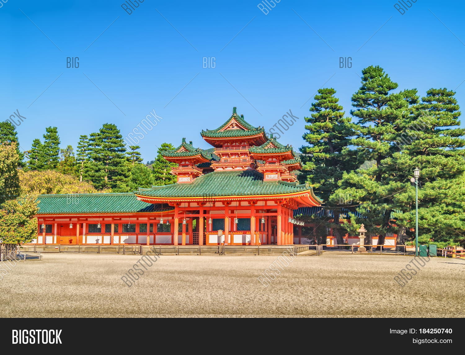 Historic Heian Shrine- Image & Photo (Free Trial) | Bigstock