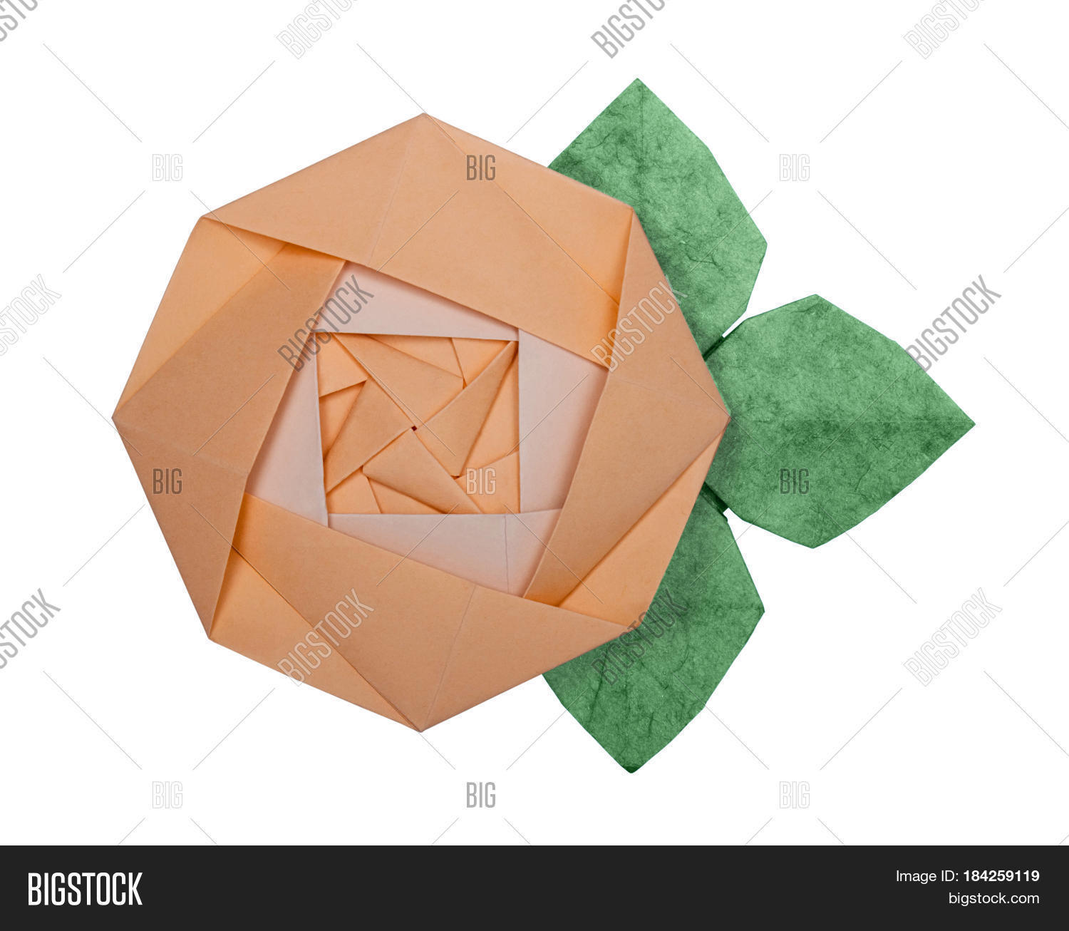 Origami Paper Yellow Image & Photo (Free Trial) | Bigstock