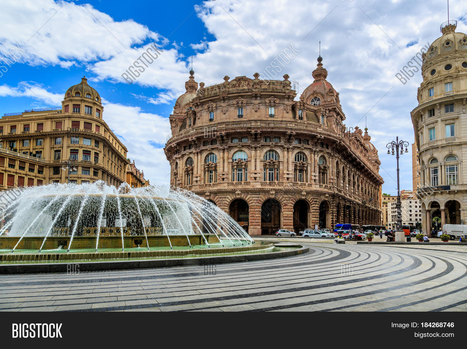 Piazza De Ferrari Main Image & Photo (Free Trial) | Bigstock