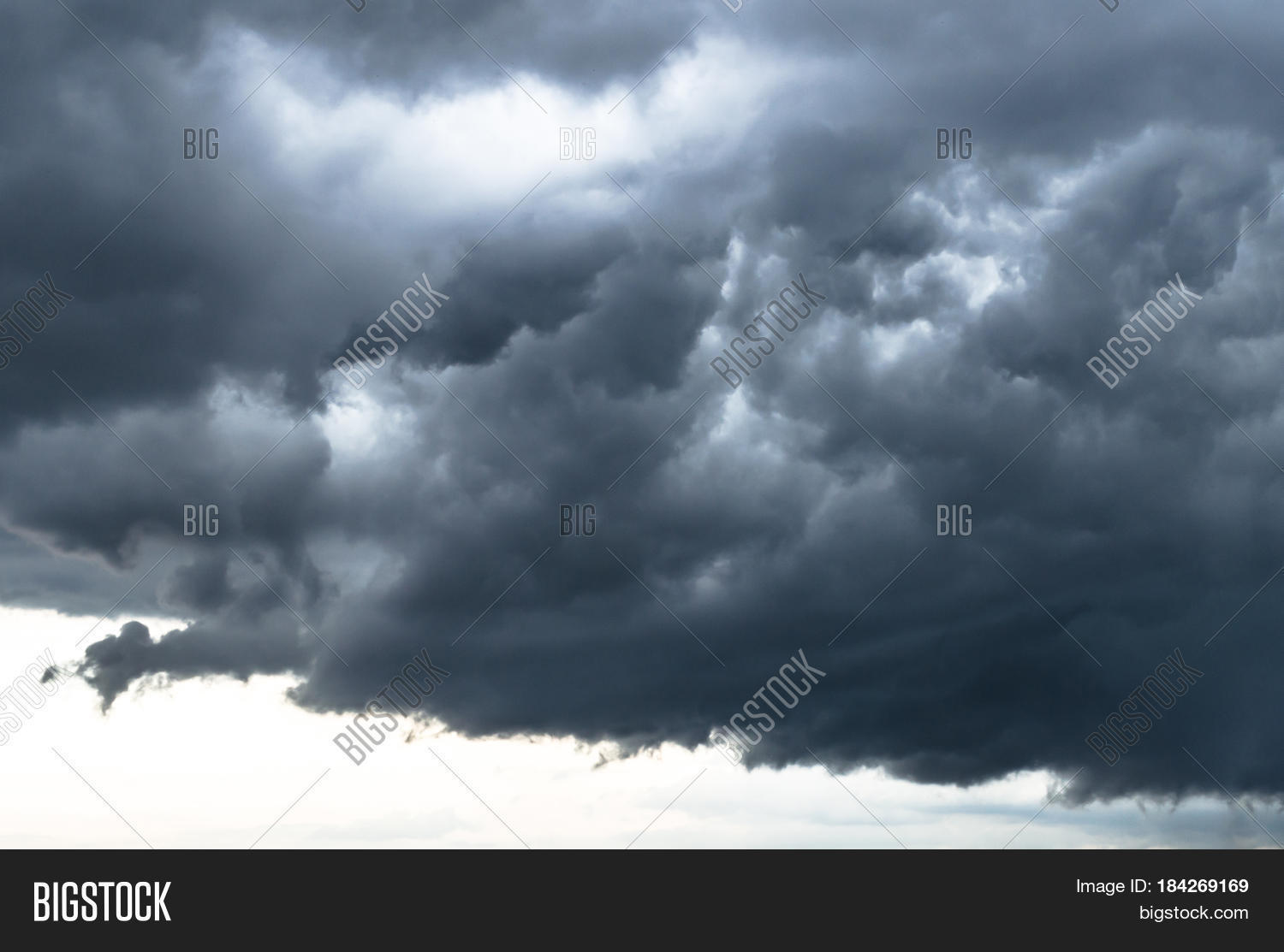 Gray Textured Storm Image & Photo (Free Trial) | Bigstock