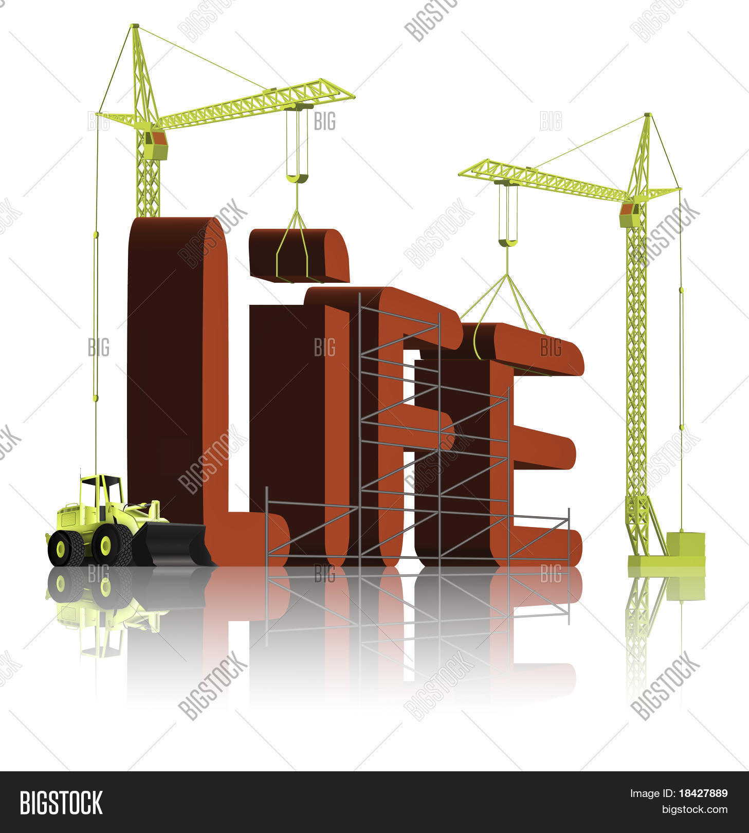 Build Your Life Get Image & Photo (Free Trial) | Bigstock