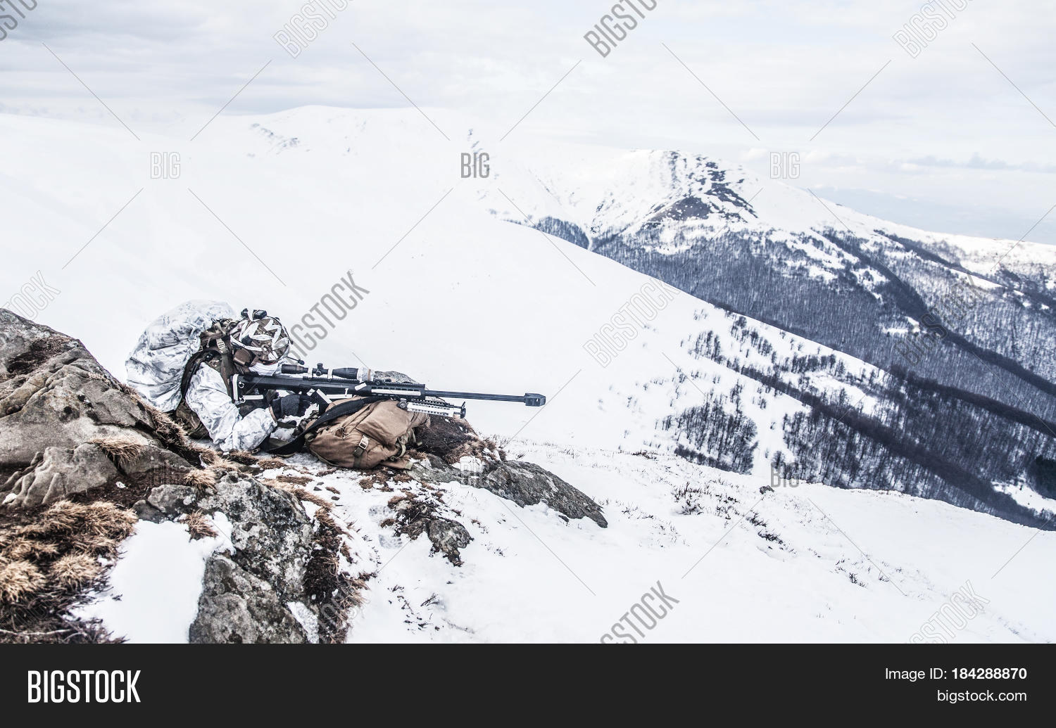 Army Soldier Sniper Image & Photo (Free Trial) | Bigstock