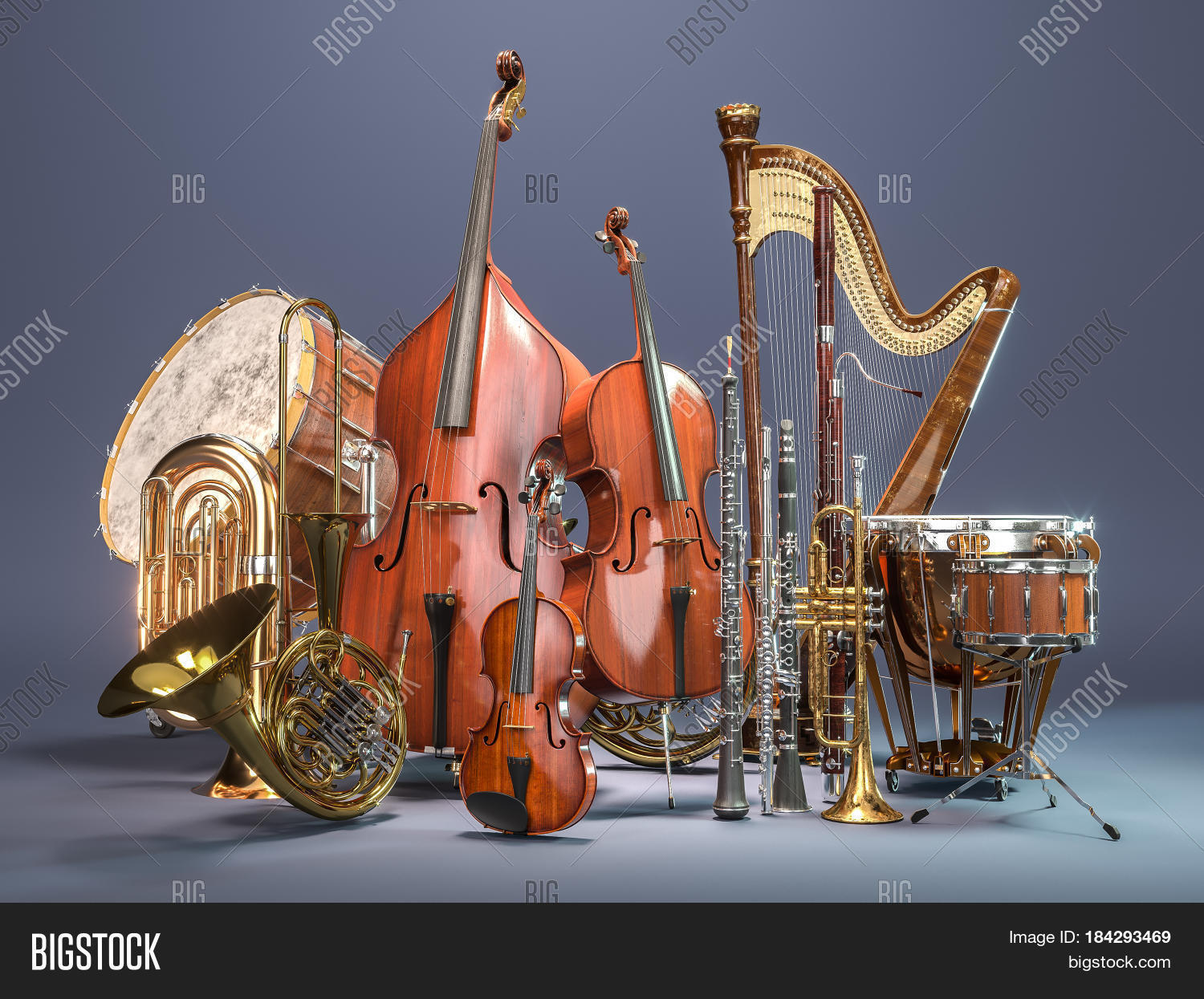 Orchestra Musical Image & Photo (Free Trial) | Bigstock
