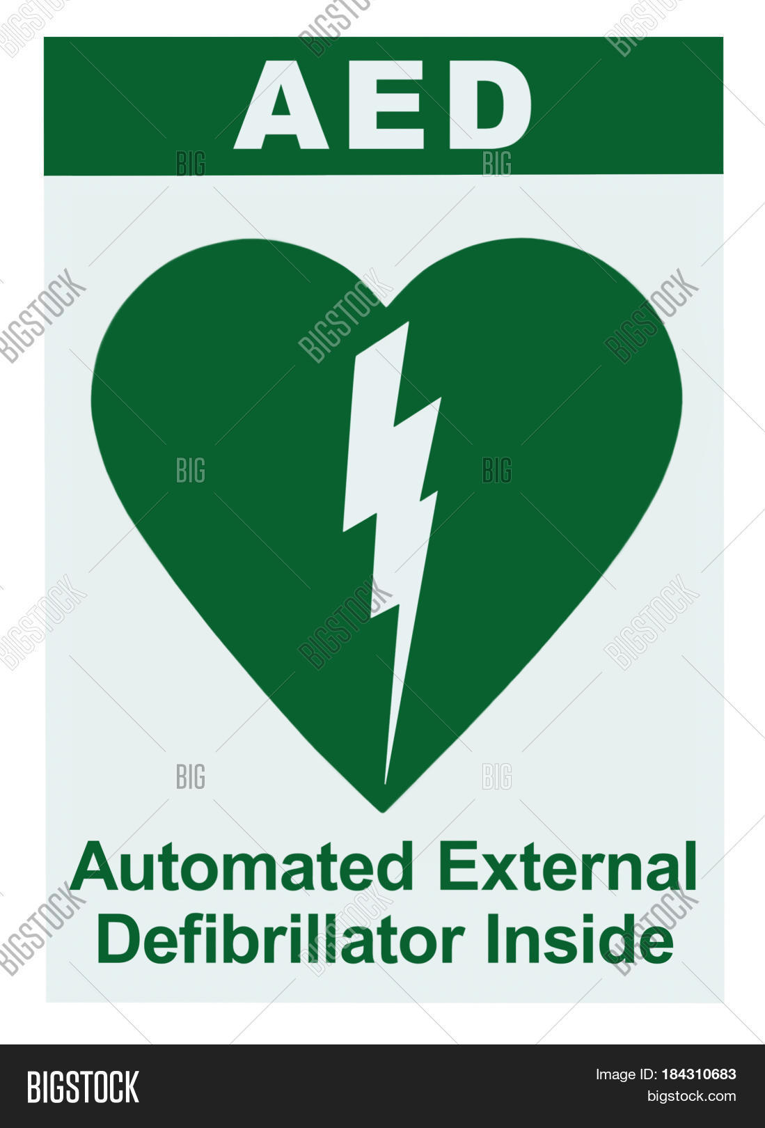 AED Automated External Image & Photo (Free Trial) | Bigstock