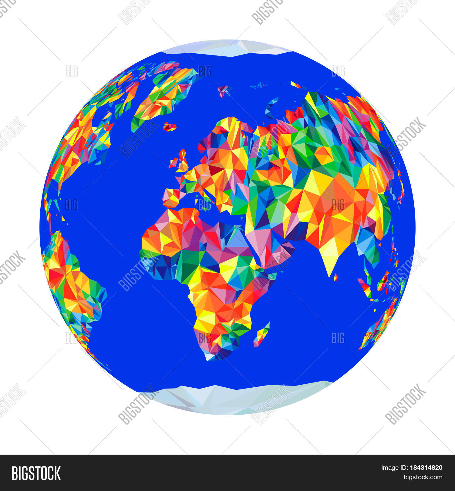 Globe All Continents Image & Photo (Free Trial) | Bigstock