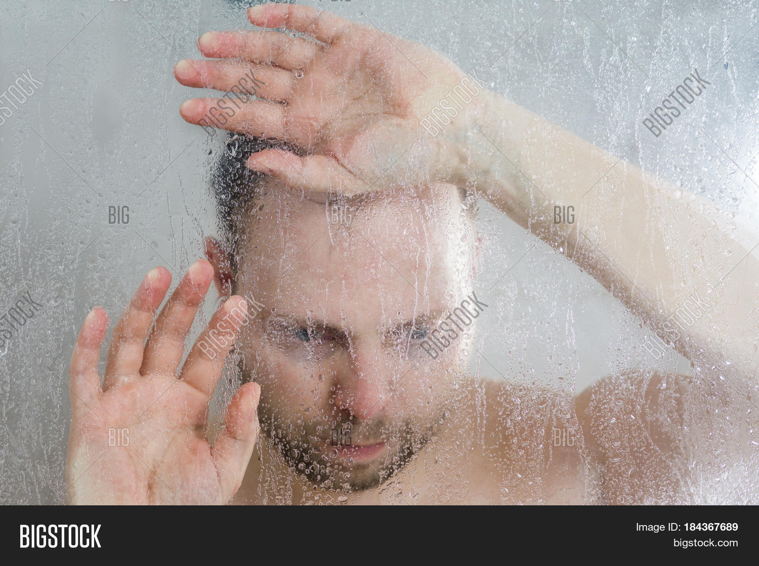 Stressed Man Standing Image & Photo (Free Trial) | Bigstock