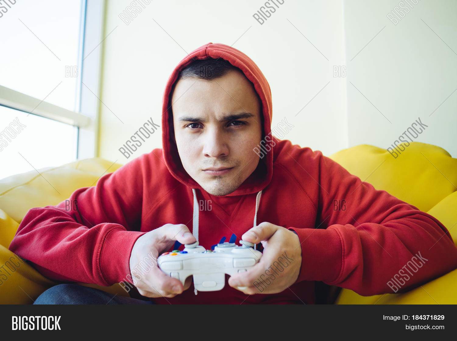 Exhausted Gamer. Image & Photo (Free Trial) | Bigstock