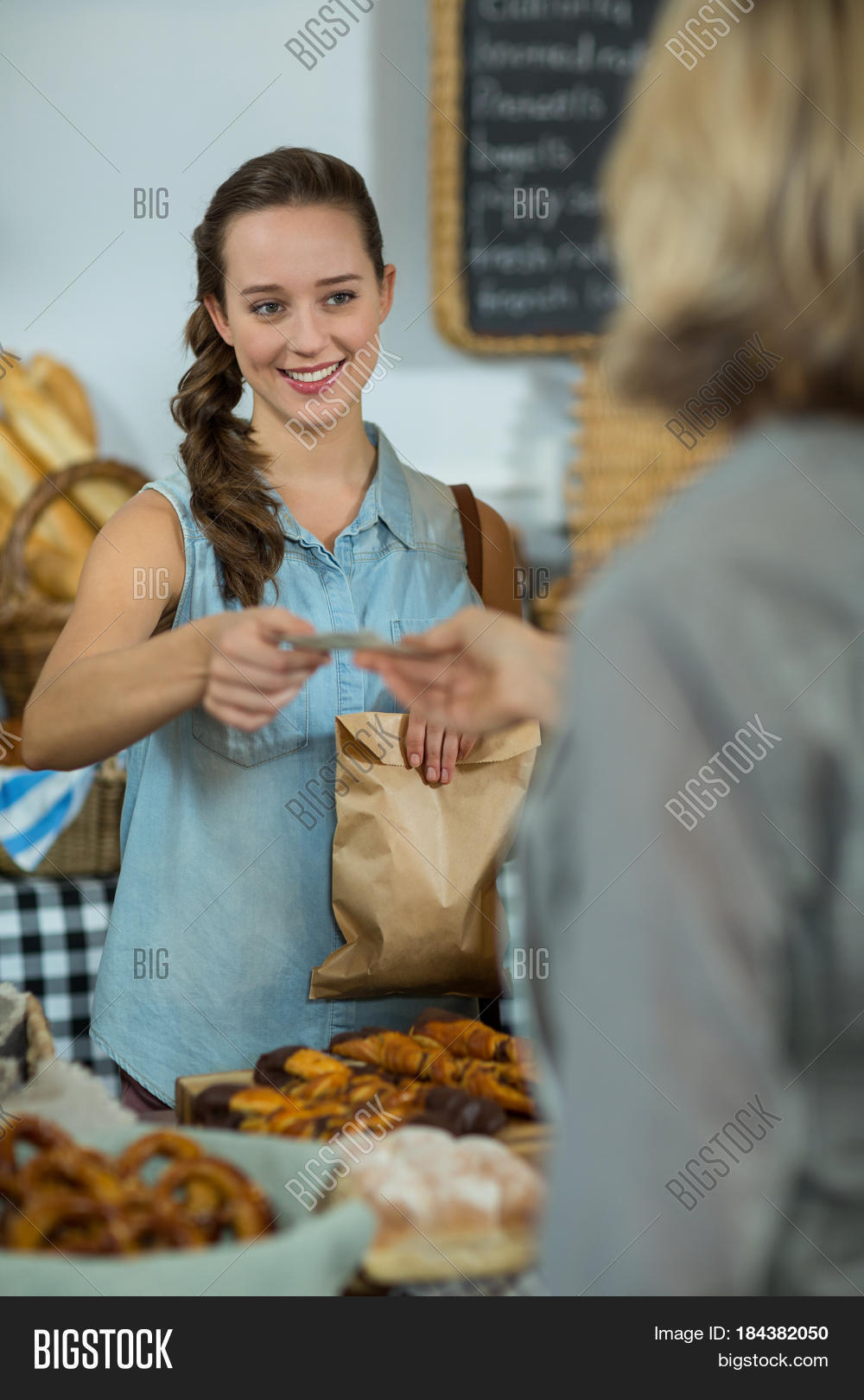 Female Staff Receiving Image & Photo (Free Trial) | Bigstock