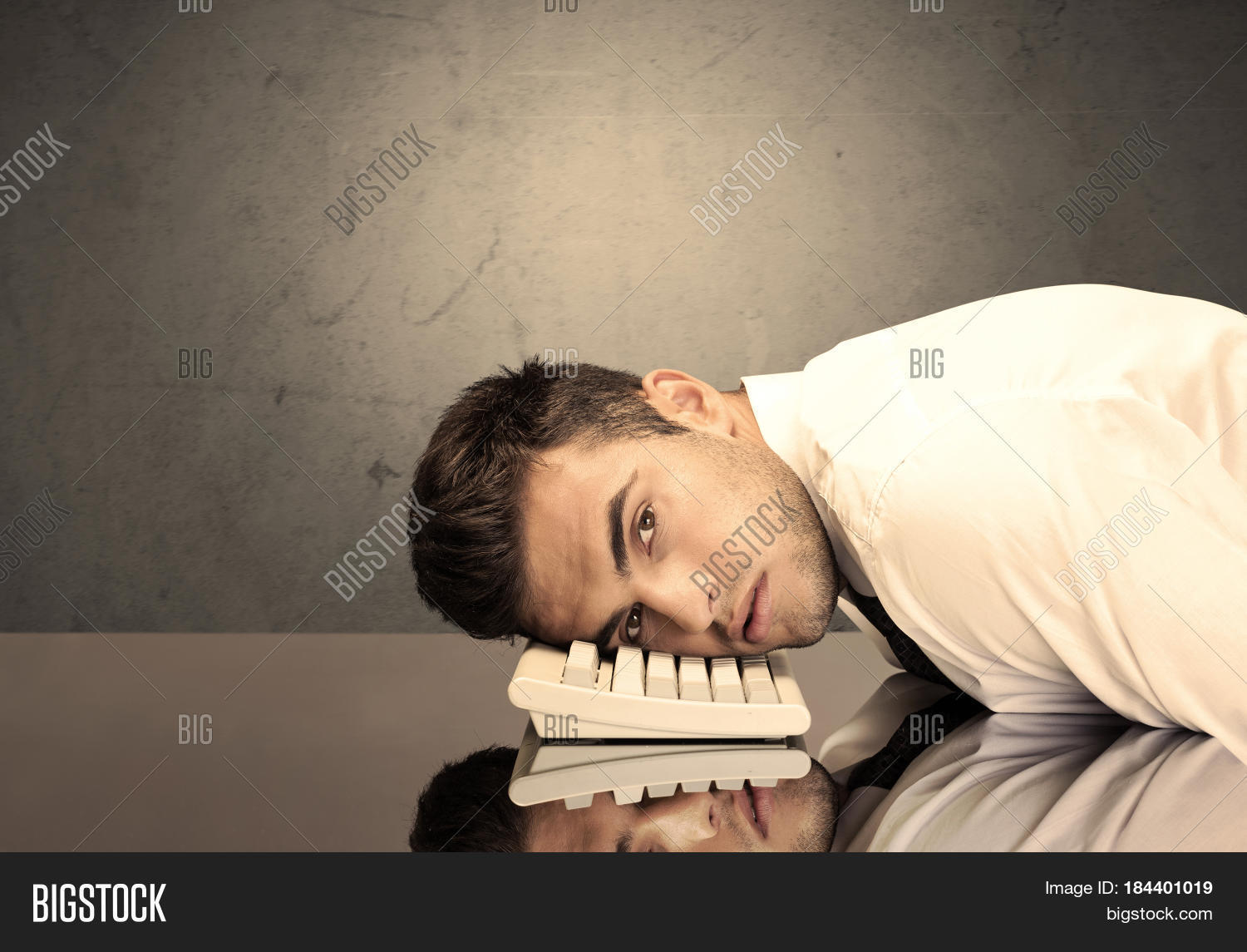 Sad Depressed Office Image & Photo (Free Trial) | Bigstock