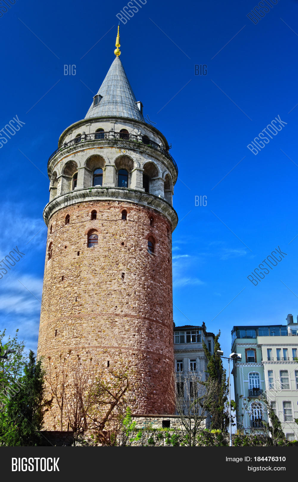Galata Tower Galata Image & Photo (Free Trial) | Bigstock