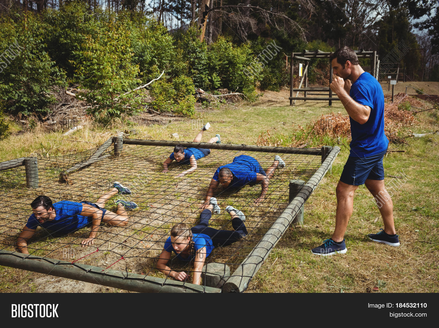 Fit People Crawling Image & Photo (Free Trial) | Bigstock