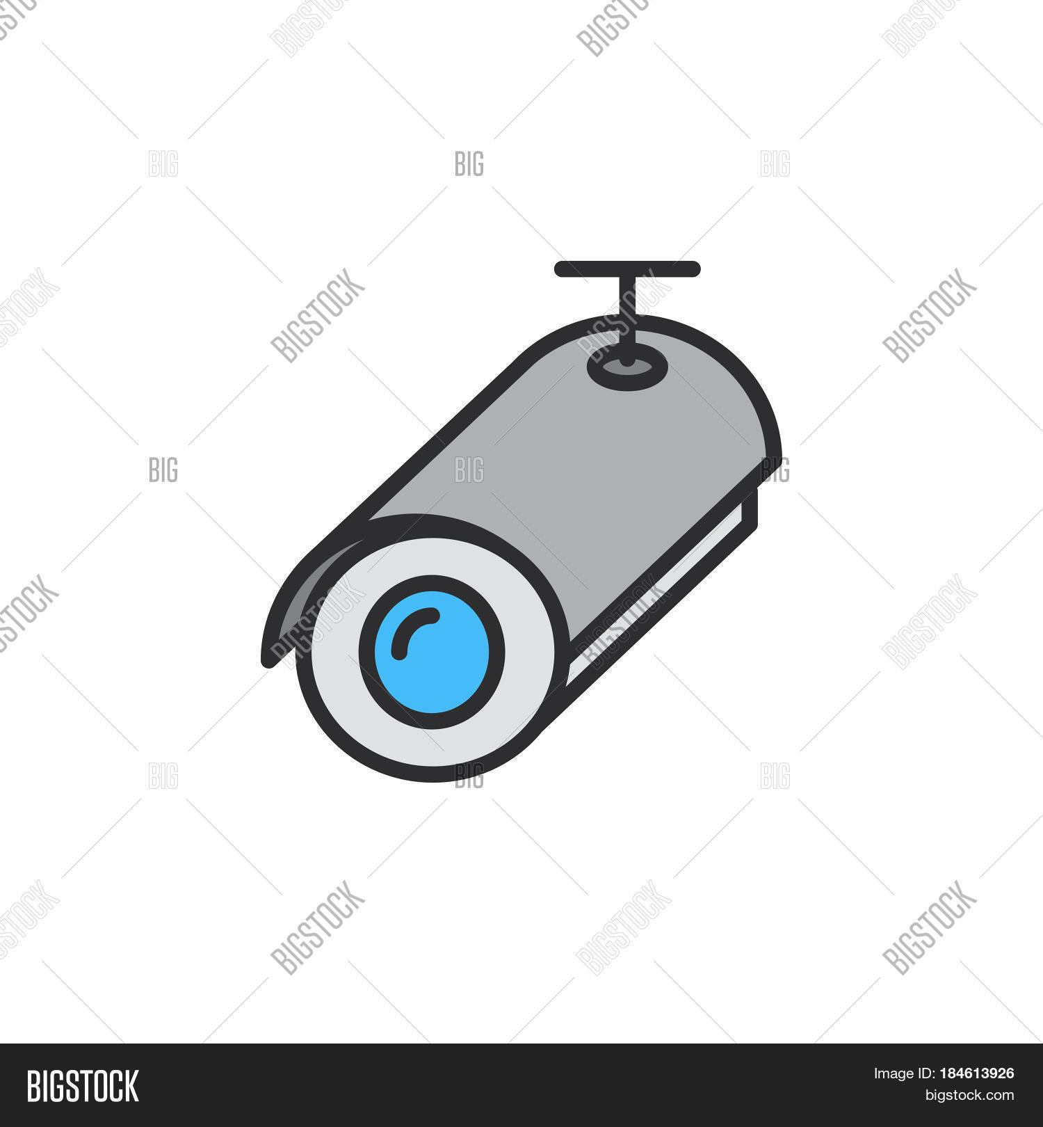 Bullet Surveillance Vector & Photo (Free Trial) | Bigstock
