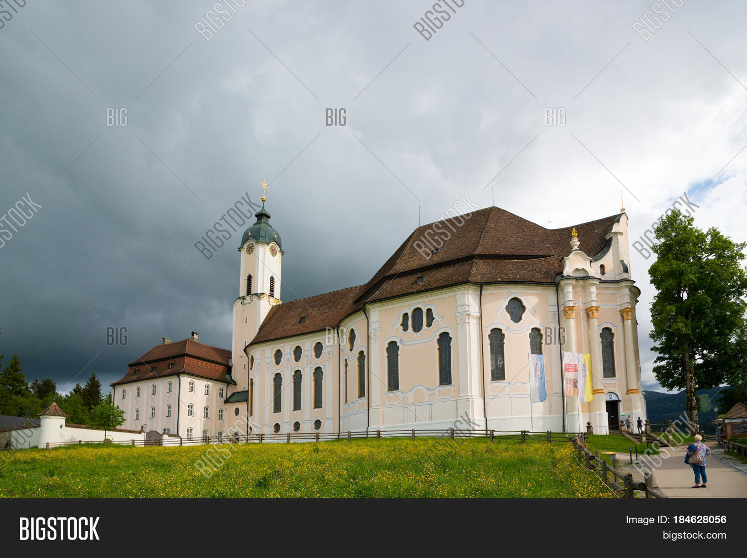 Pilgrimage Church Wies Image & Photo (Free Trial) | Bigstock