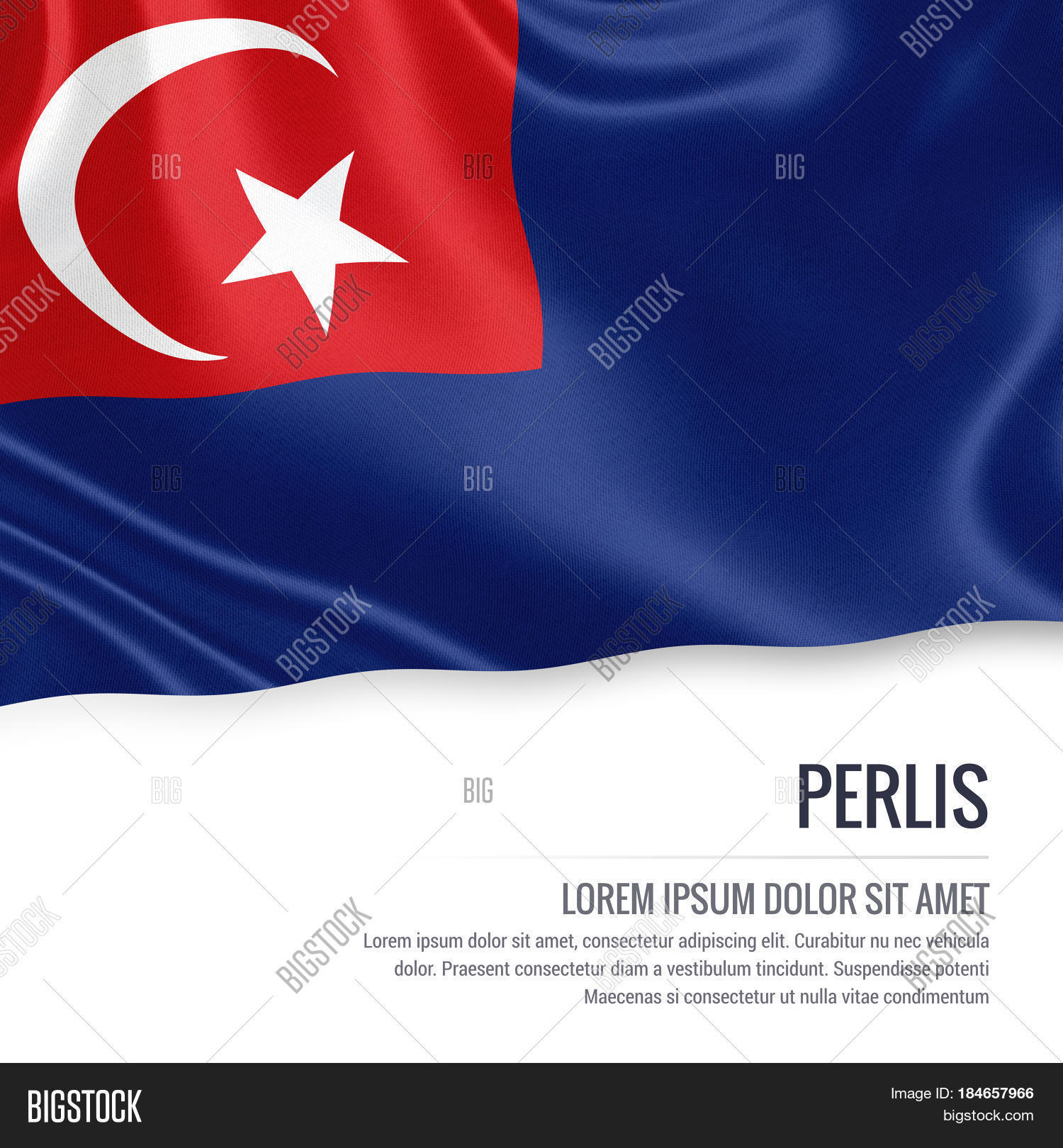 Perlis Flag. Flag Image & Photo (Free Trial) | Bigstock