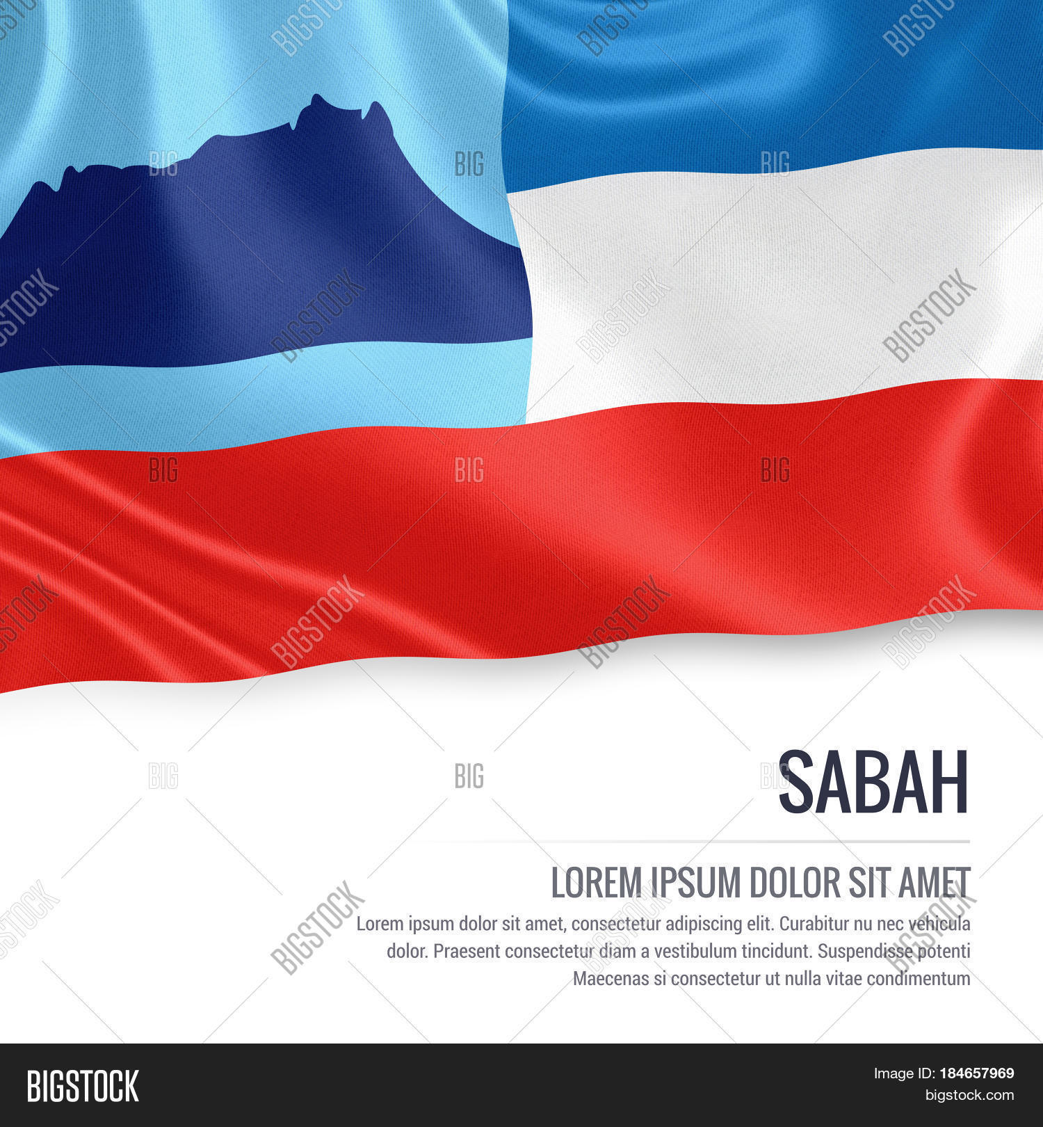 Sabah Flag. Flag Image & Photo (Free Trial) | Bigstock
