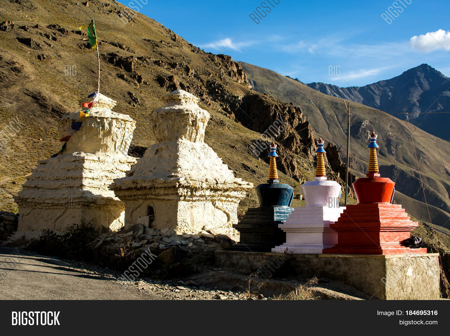 Little Stupa On Image & Photo (Free Trial) | Bigstock