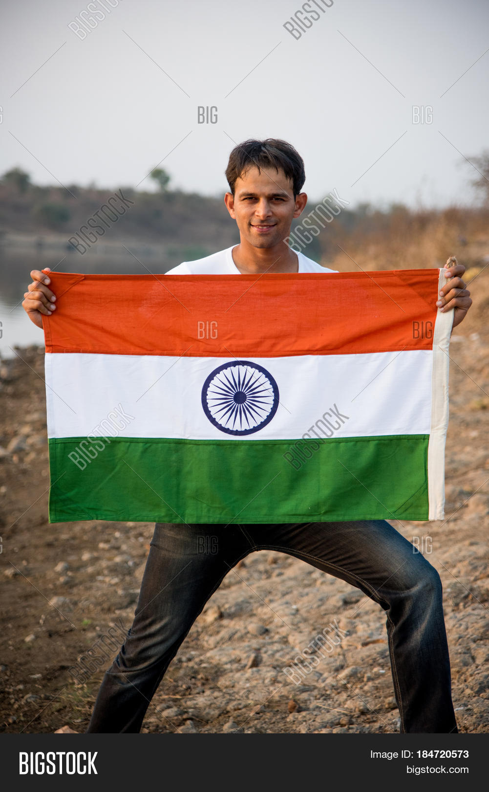 Indian Man Holding Image & Photo (Free Trial) | Bigstock