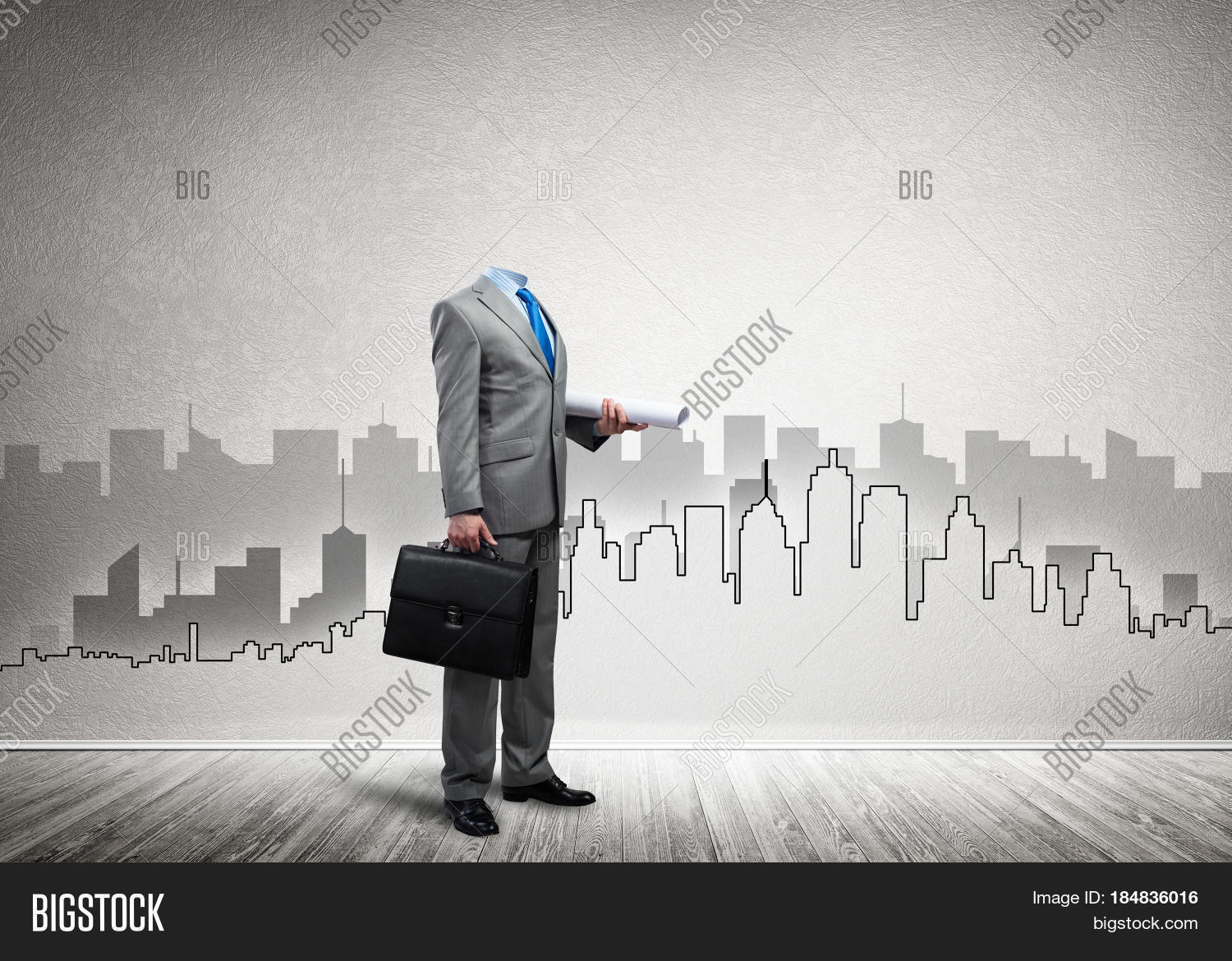 Headless Engineer Man Image & Photo (Free Trial) | Bigstock