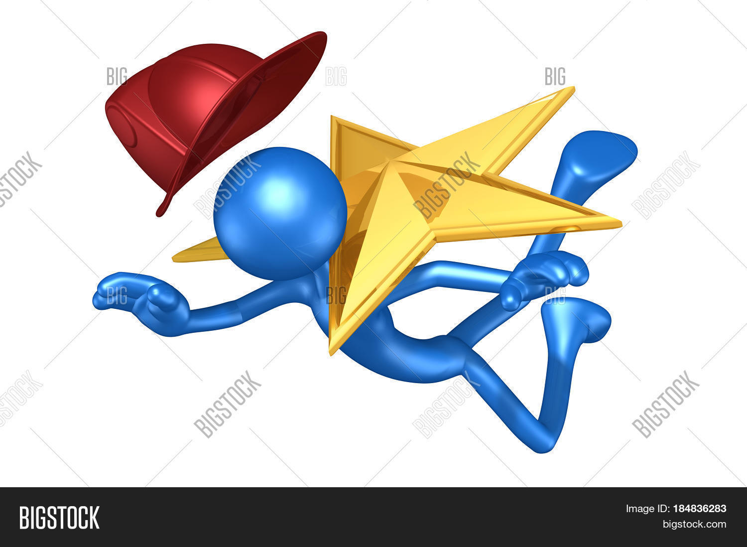 Fireman Hit Star Image & Photo (Free Trial) | Bigstock