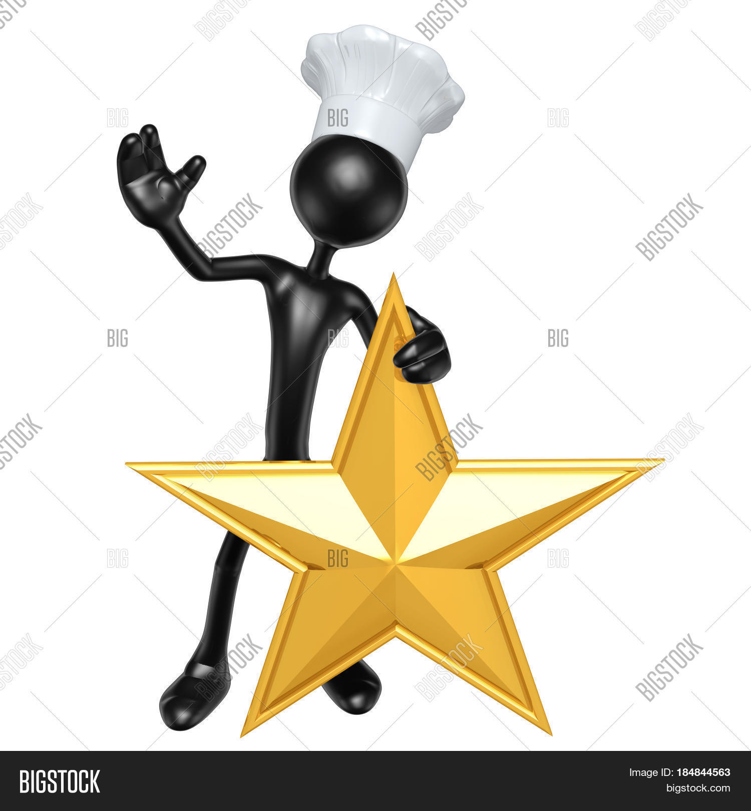 Chef Star Original 3D Image & Photo (Free Trial) | Bigstock
