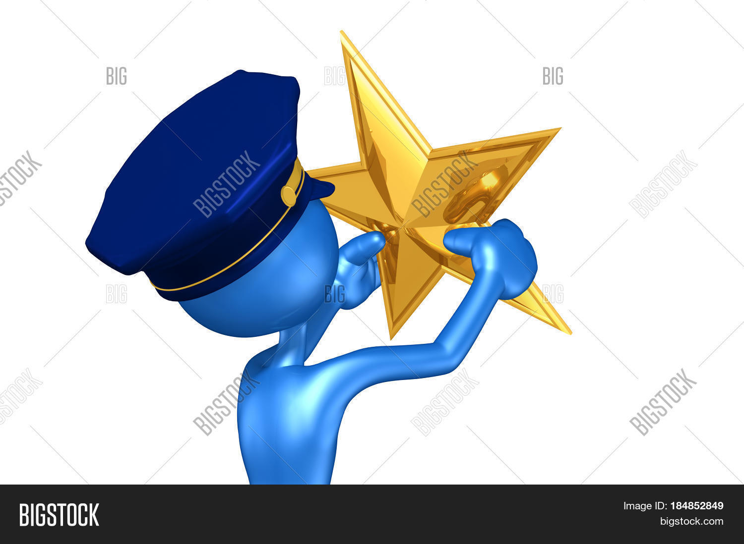 Police Officer Star Image & Photo (Free Trial) | Bigstock