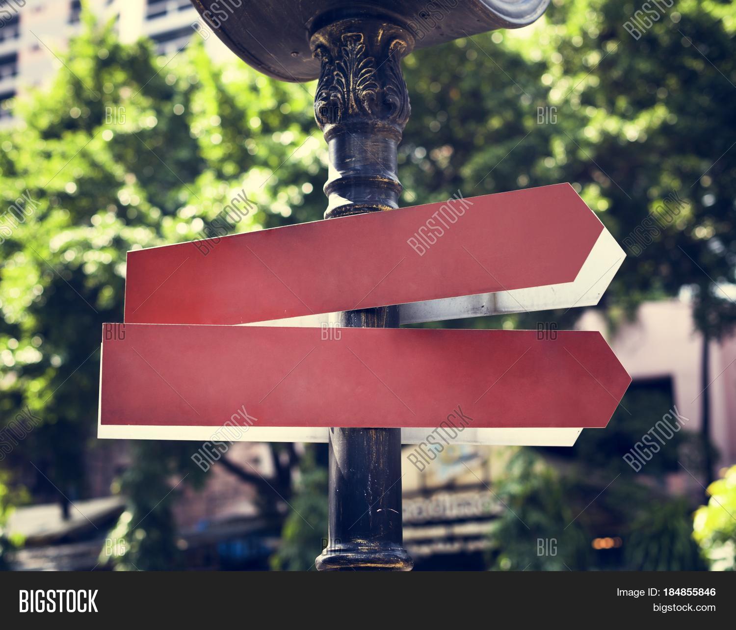 Street Sign Direction Image & Photo (Free Trial) | Bigstock