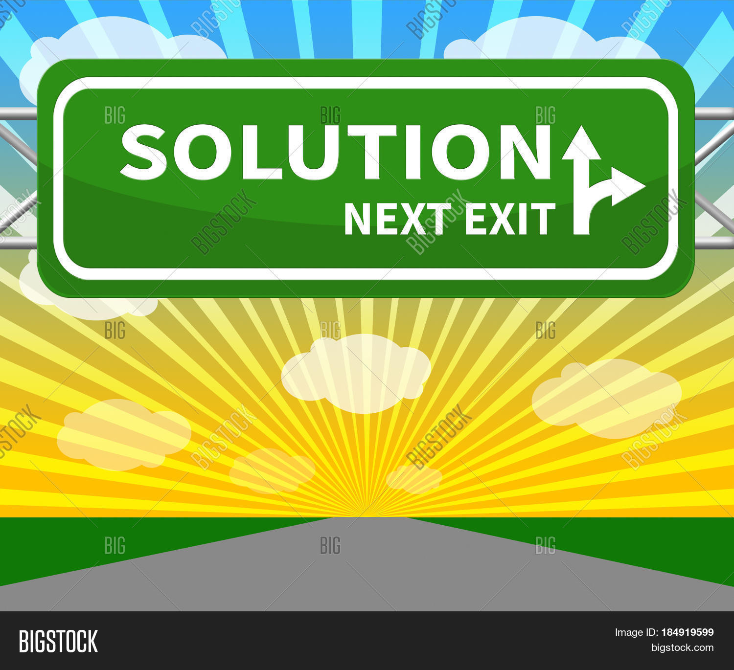 Solution Sign Image & Photo (Free Trial) | Bigstock