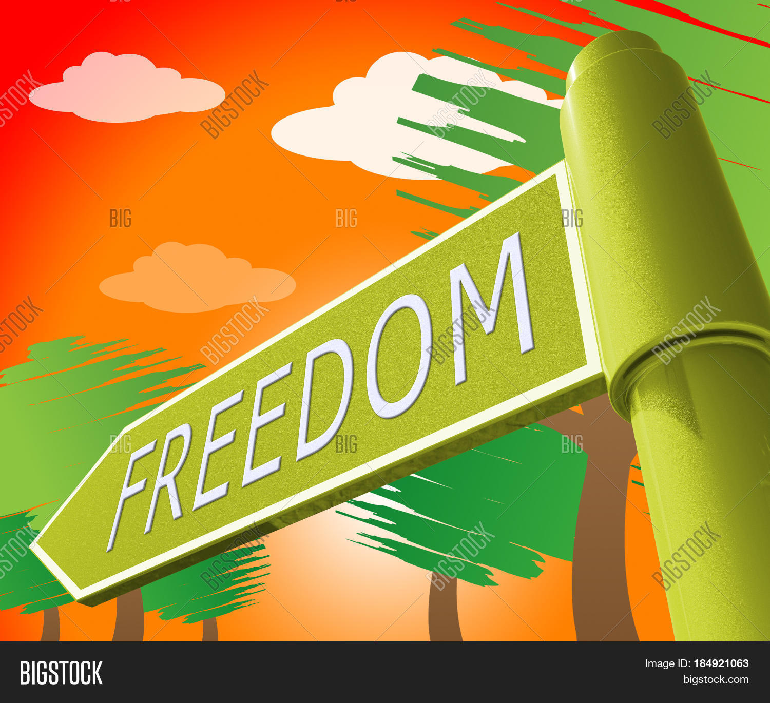 Freedom Sign Image & Photo (Free Trial) | Bigstock