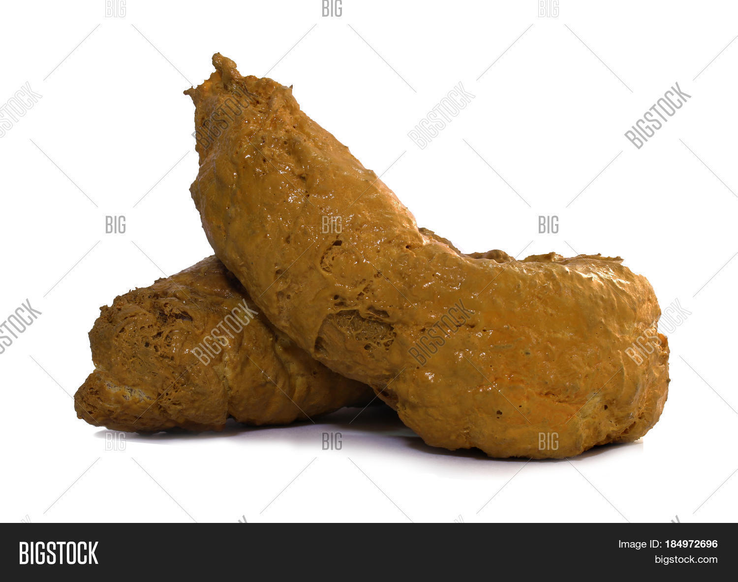 Poop Isolated On White Image & Photo (Free Trial) | Bigstock