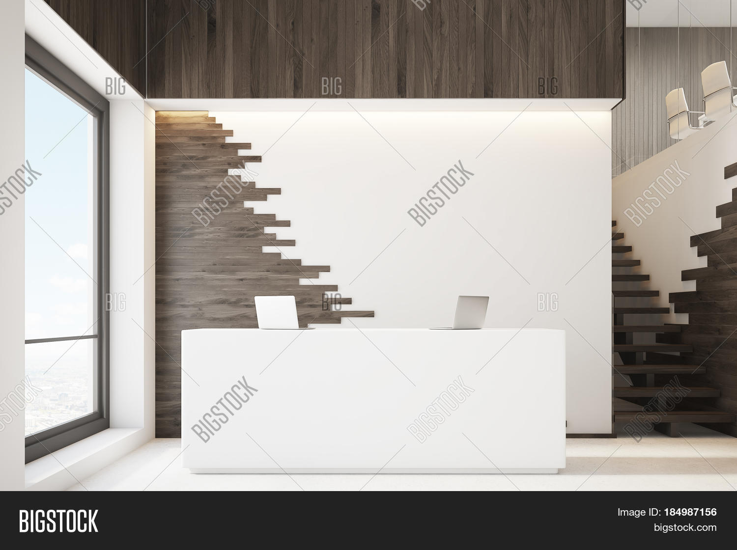 Dark Wood Reception Image & Photo (Free Trial) | Bigstock