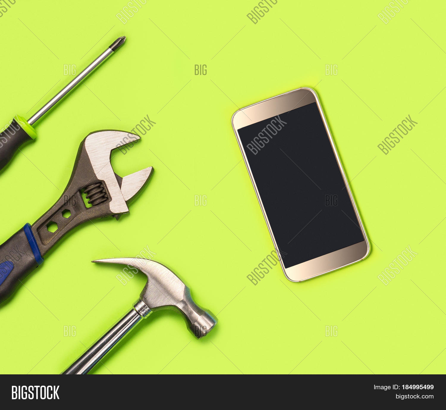 Mobile Phone Fixing Image & Photo (Free Trial) | Bigstock