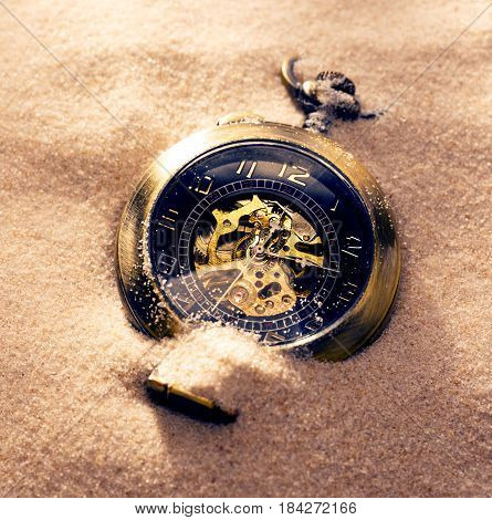 Pocket Watch Beach Image & Photo (Free Trial) | Bigstock