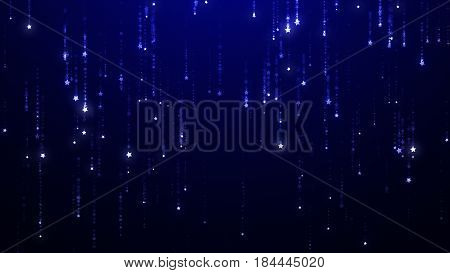 Blue Starfall Image & Photo (Free Trial) | Bigstock