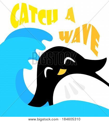 Funny Cartoon Penguin Vector & Photo (Free Trial) | Bigstock