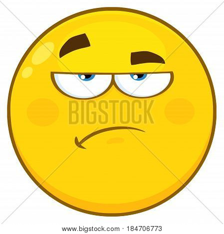 Grumpy Yellow Cartoon Image & Photo (Free Trial) | Bigstock
