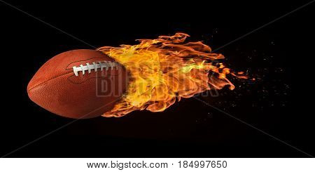 Flying Football Image & Photo (Free Trial) | Bigstock