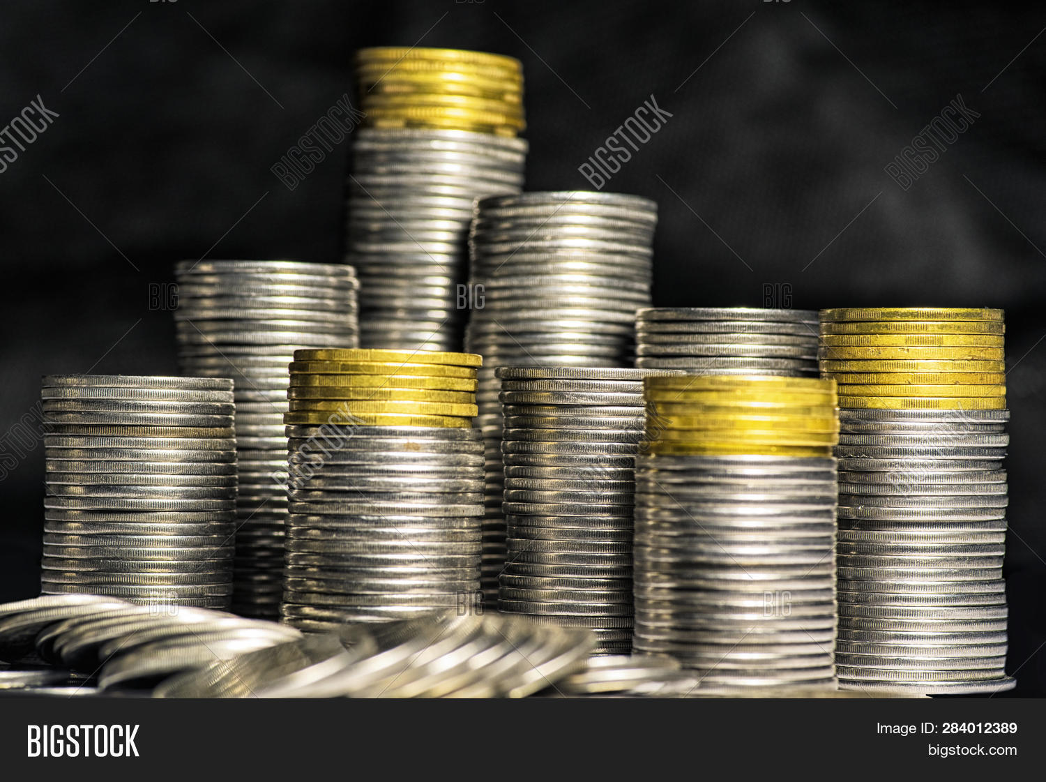 Concept Photo.coins Image & Photo (Free Trial) | Bigstock